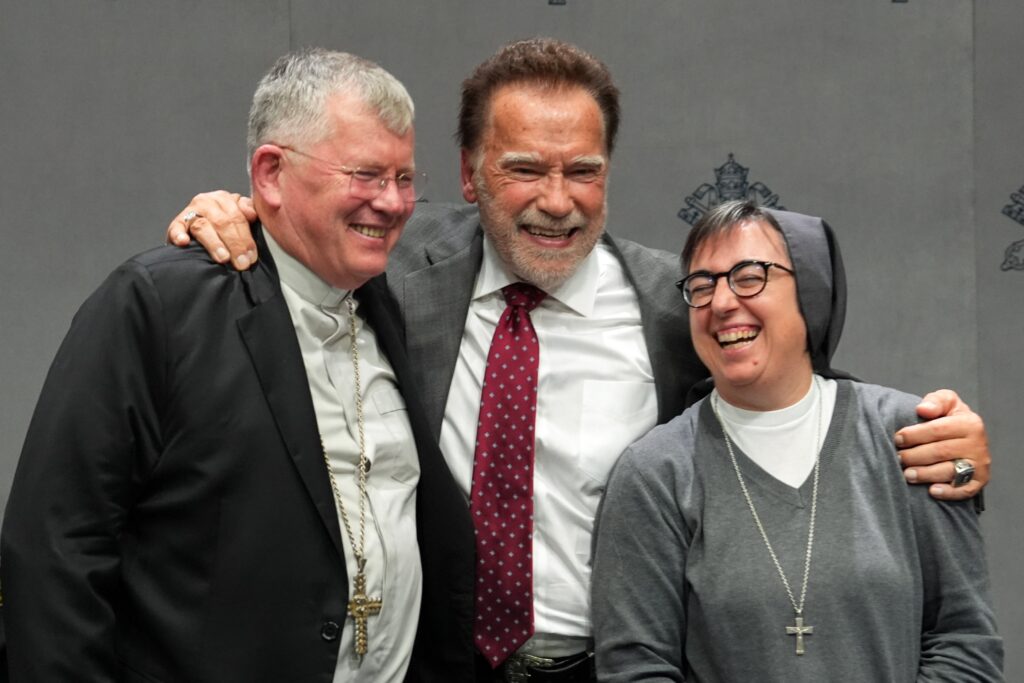 Arnold Schwarzenegger says joint action needed to 'terminate' pollution" 'The Earth ... is a ...